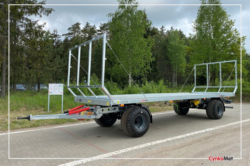 CynkoMET T-608/2 EU rulonų priekaba - Hegvita Agro